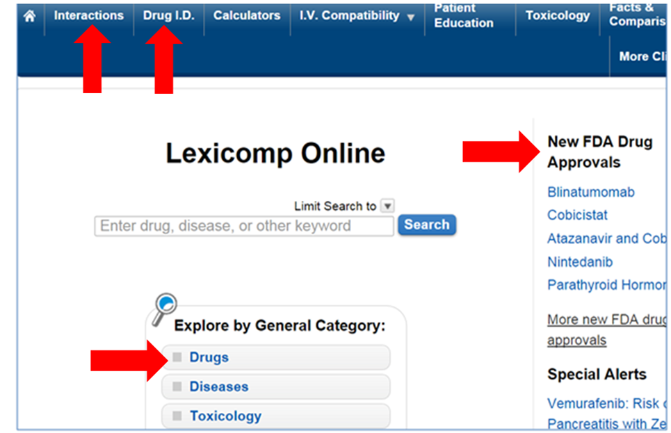 New Database: Lexi-Comp – FYI